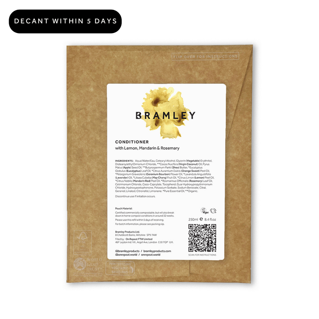 Conditioner Compostable Refill Pouch – Bramley Products