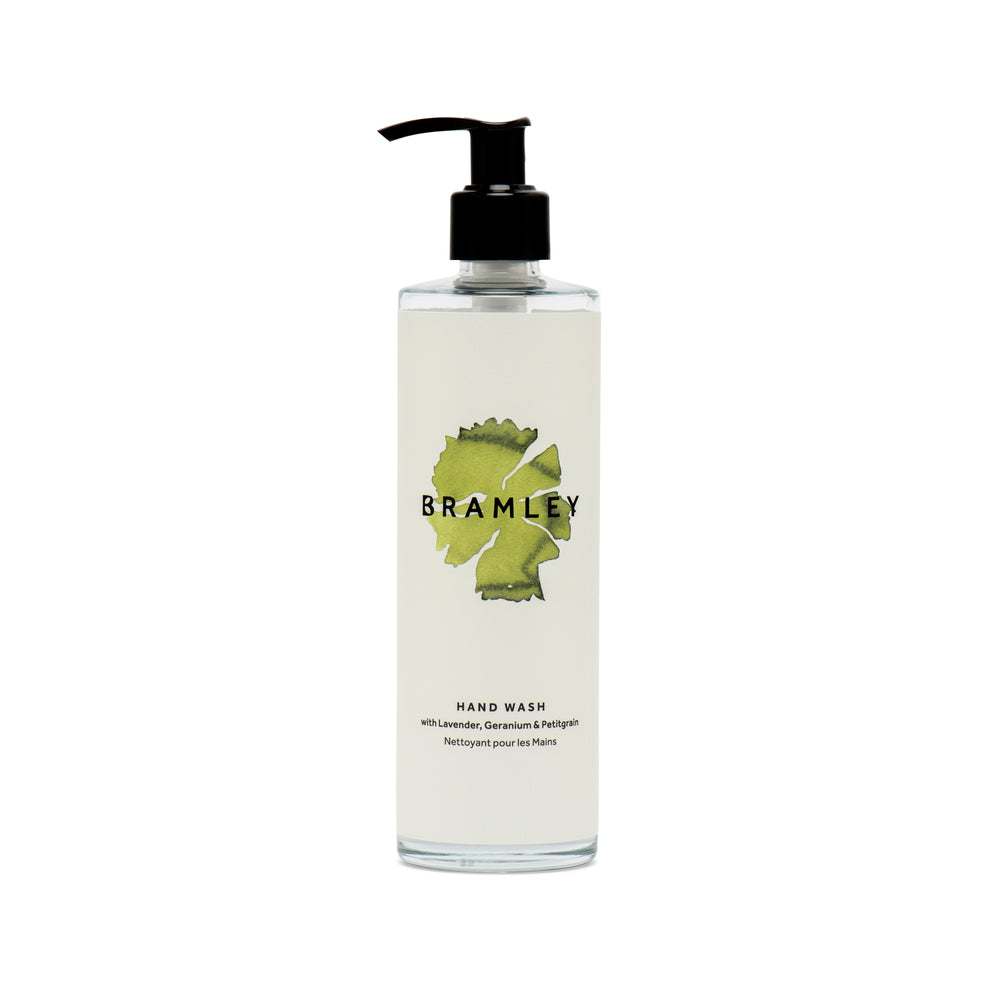 Hand Wash Empty Glass Bottle & pump – Bramley Products